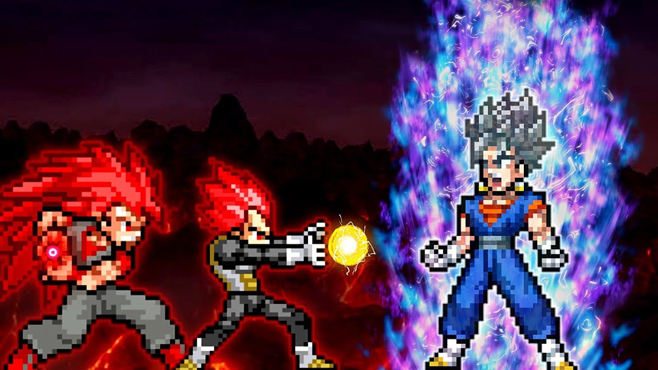 Evil Goku TP V3 OP (AF) & Evil Vegeta SSJ OP VS Vegito V2 OP (AF) in ...