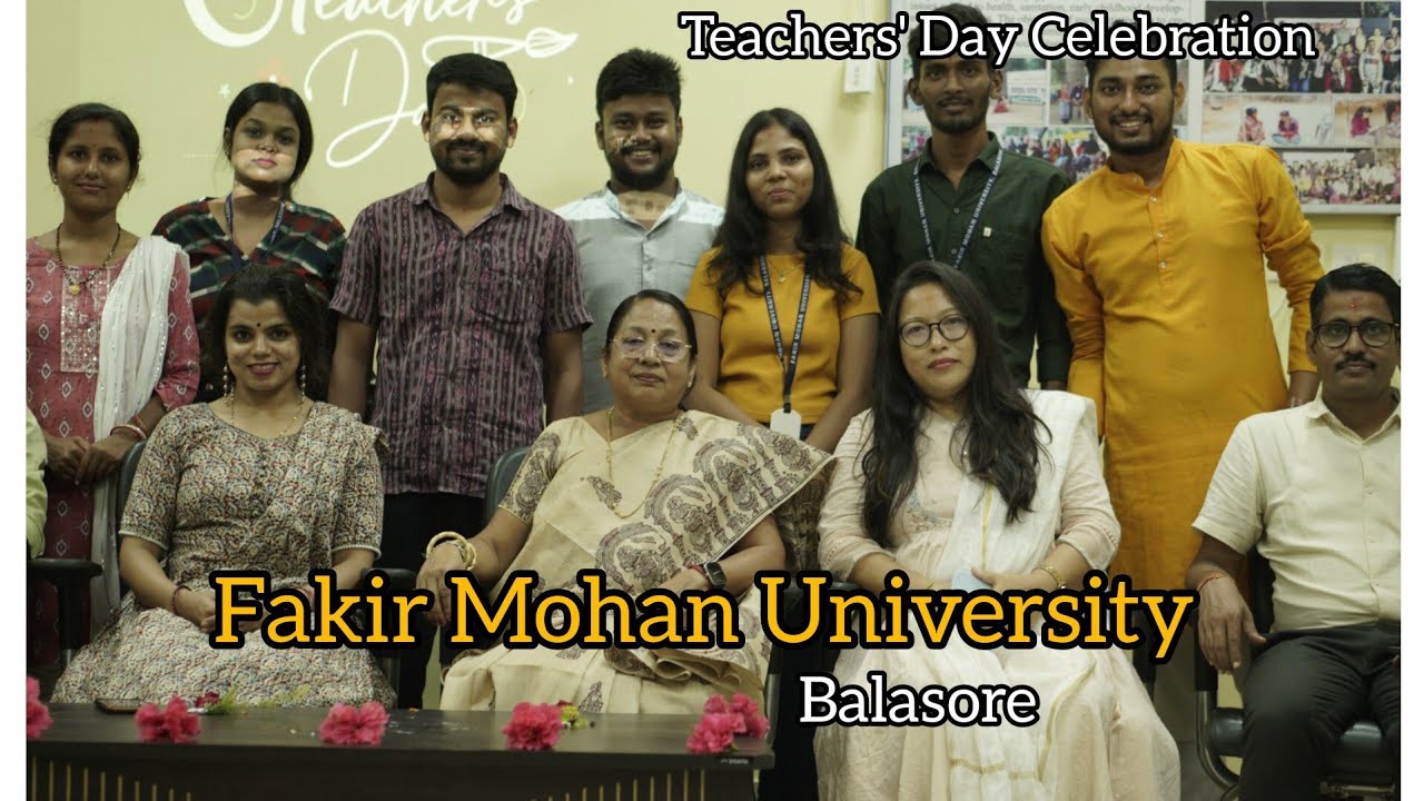 Teachers' Day Celebration ।। fakir Mohan University, Balasore - YouTube