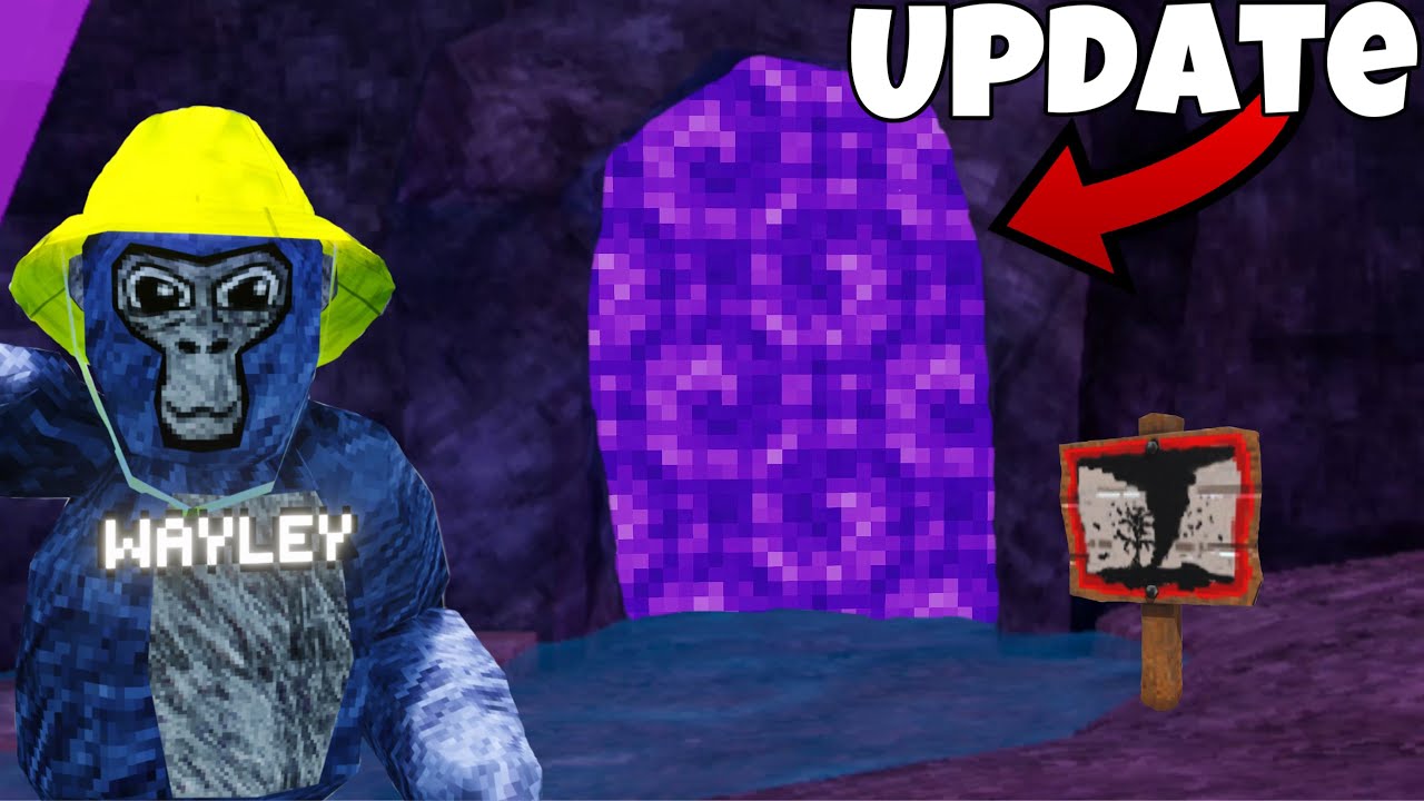 New Gorilla Tag Update (NEW MAP) - YouTube