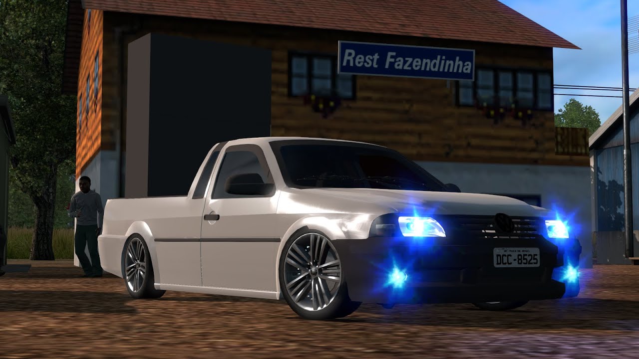 Volkswagen Saveiro Surf 1.6 Na Fixa PASSEI NO RESTAURANTE FAZENDINHA DO ...