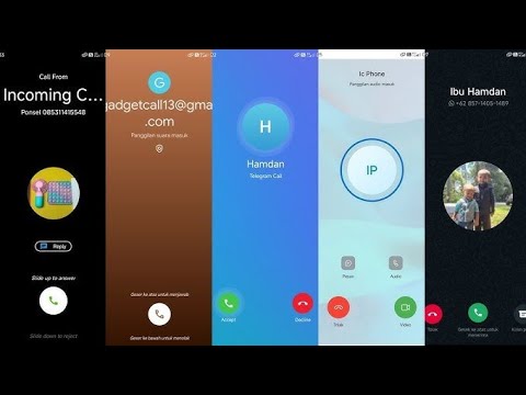 All Mobile Phone brands Incoming Call | Samsung - YouTube