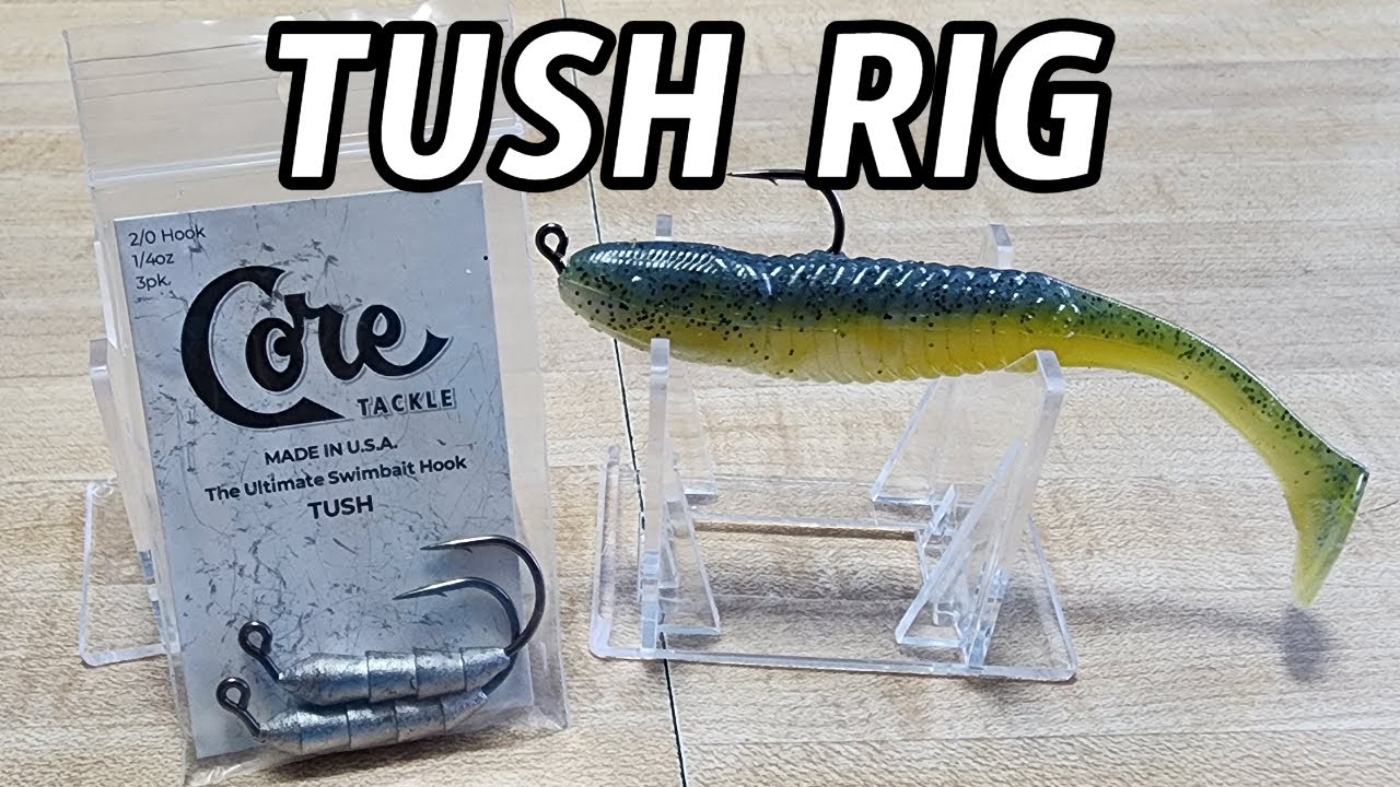 The Tush Rig from Core Tackle | Unique Swimbait Rigging Hook - YouTube