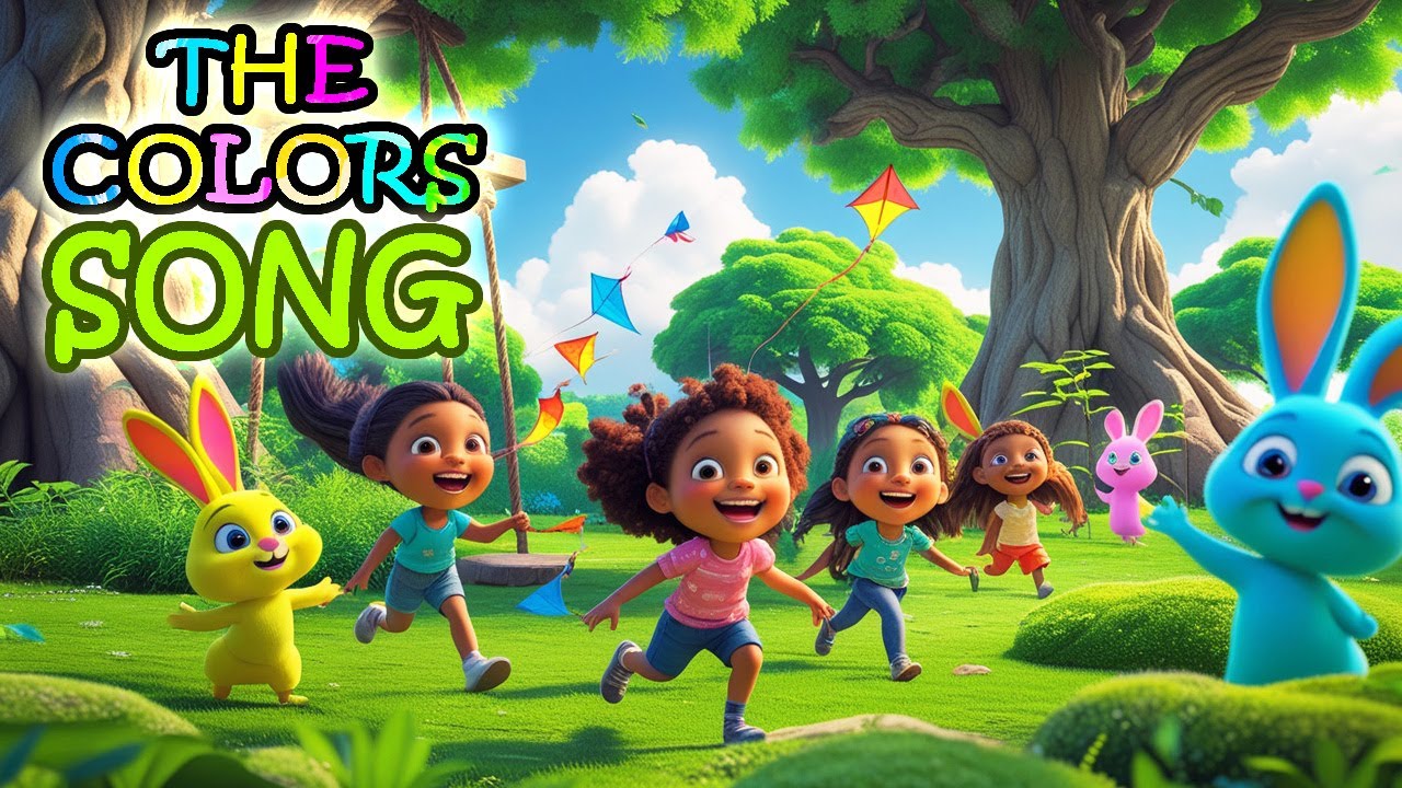 The Colour Song – A Fun Nursery Rhyme to Learn Colours for Kids - YouTube