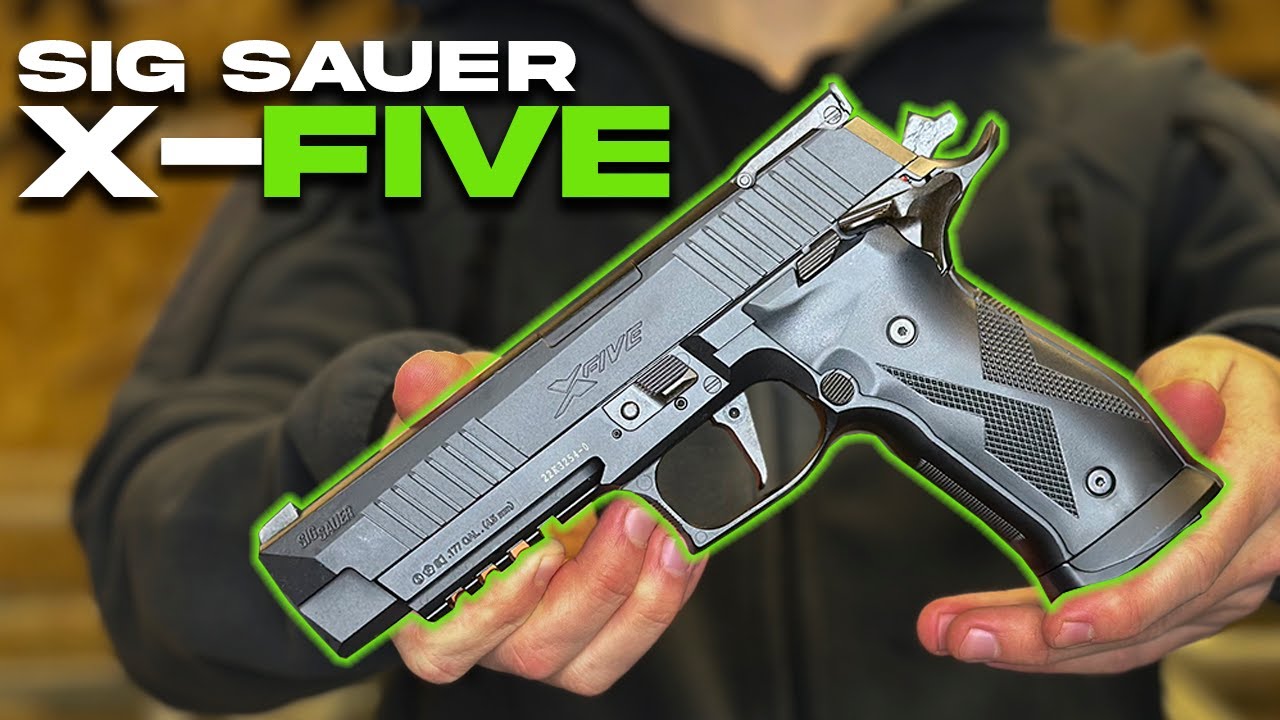 Sig Sauer X-Five Luftpistol 4,5mm – Presisjon og Realisme i Ett! - YouTube