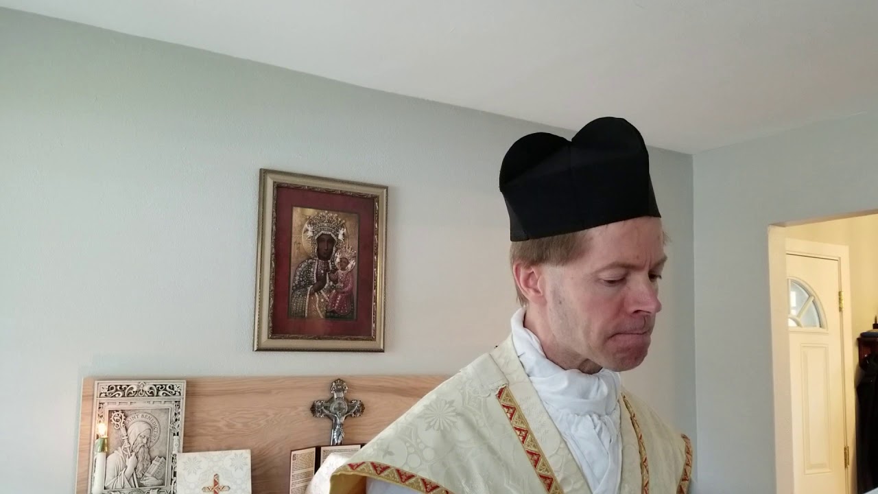 Sermon Father Poisson Montification Of The Exterior Senses October 19th ...