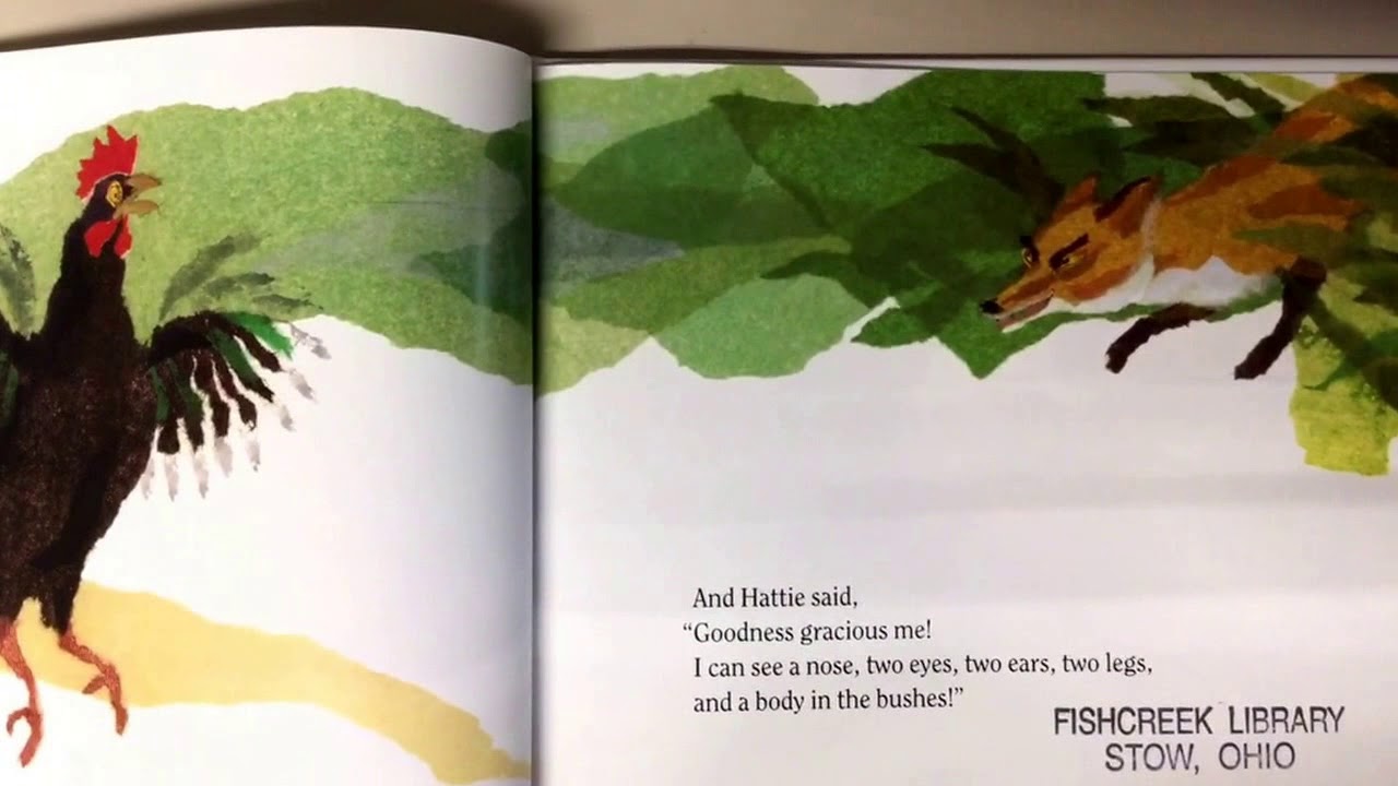 Hattie & The Fox, by Mem Fox read aloud by Miss Fudale - YouTube