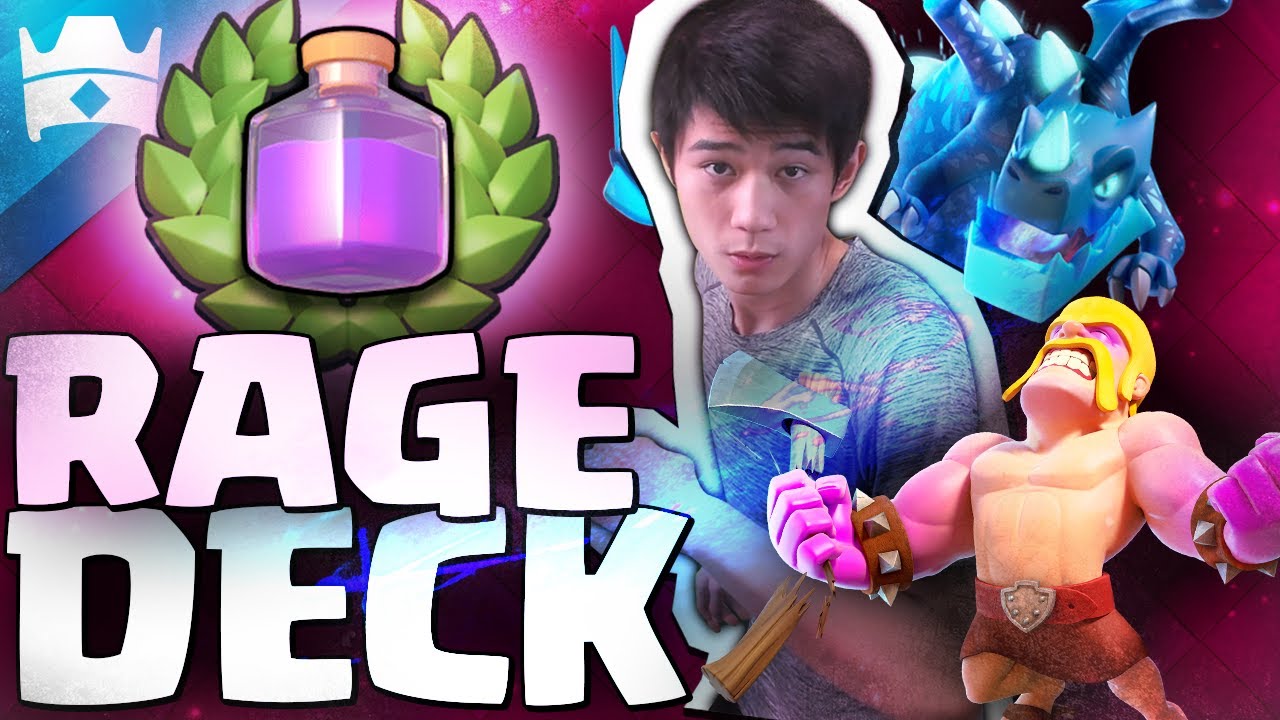 #1 RAGE Deck for Global Tournament || Best Decks for May 2021 Clash ...