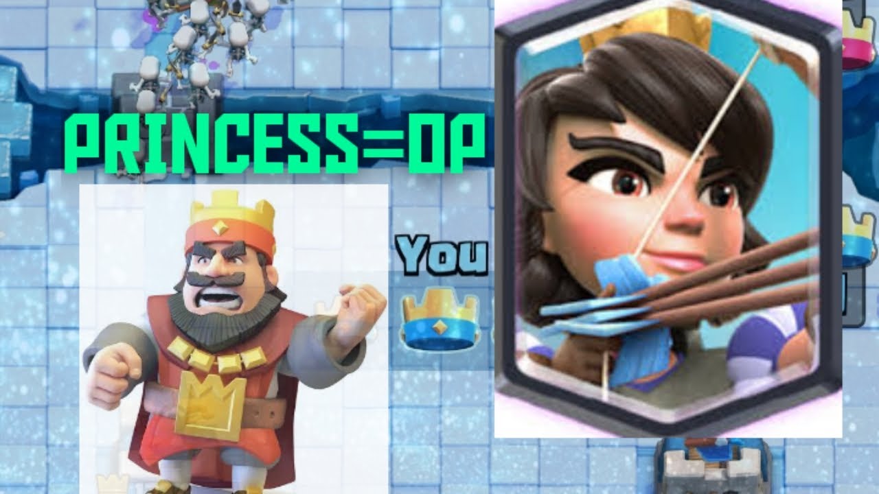 Easy push with the legendary princess card GG?! | Clash royale (EP:3 ...