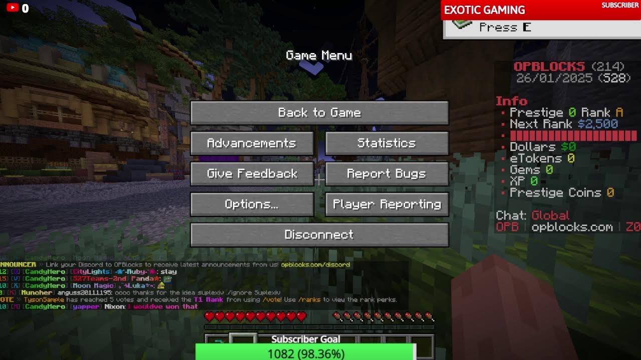Minecraft OP Blocks Prison - YouTube