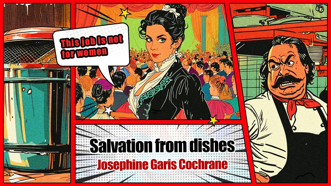 How Josephine Cochrane invented the dishwasher | Animated stories - YouTube