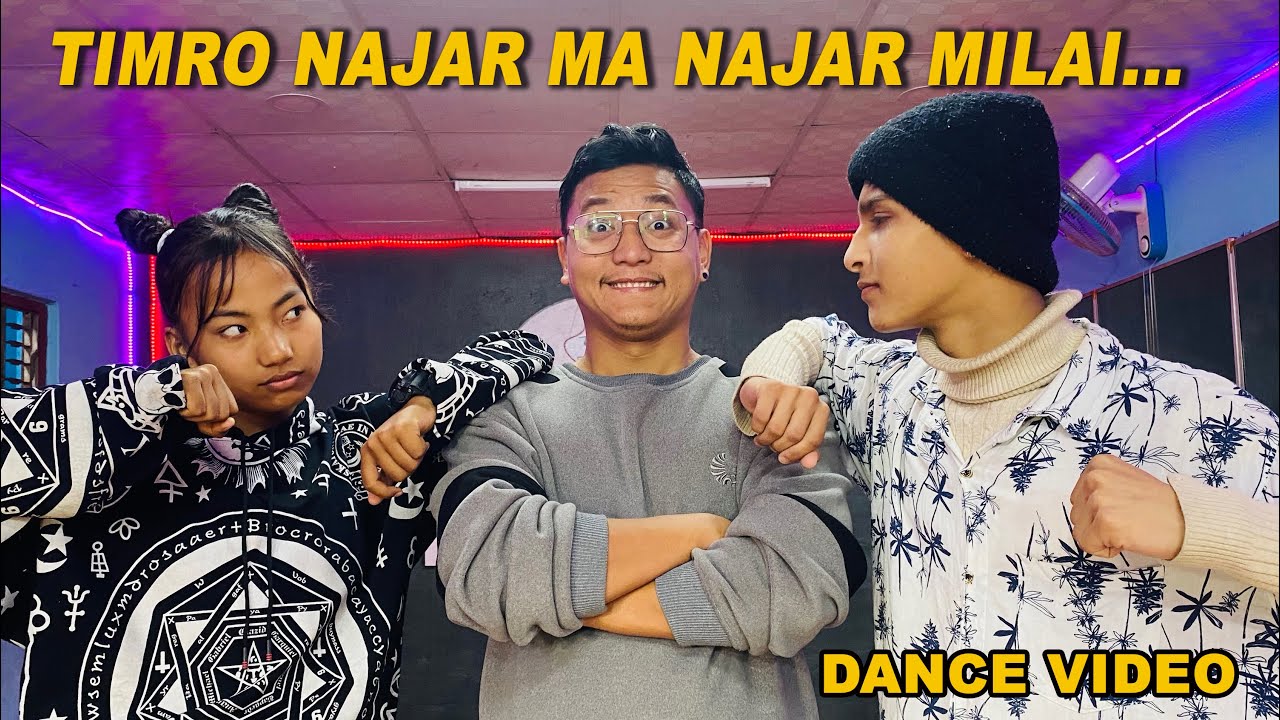 Timro Akhai Ma Gajal Kyaramro [Yo Najar Ma Najar Milai] | Dance Video ...