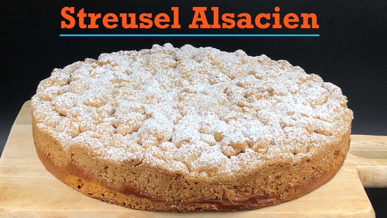 Recette du Streusel Alsacien - YouTube