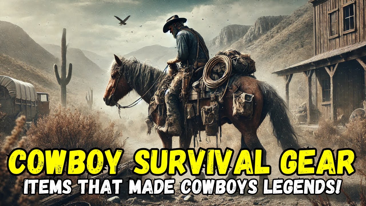10 Cowboy Essentials That Defined Survival in the Wild West - YouTube