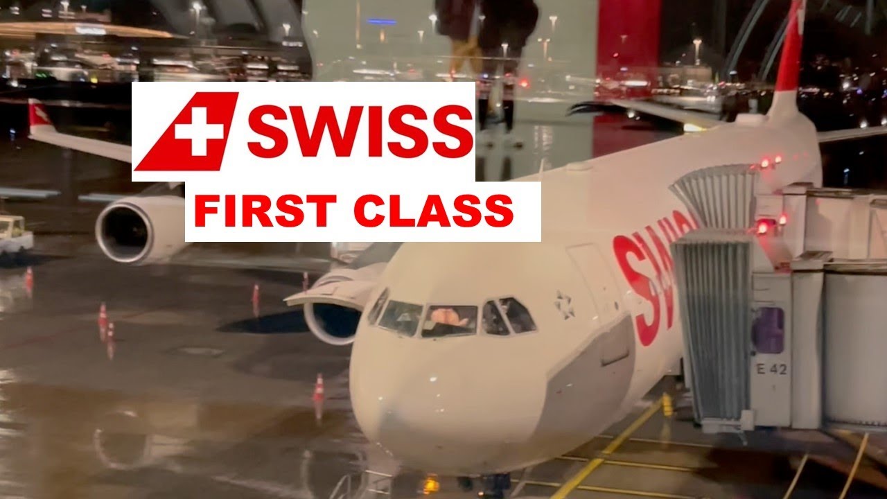 SWISS FIRST CLASS Airbus A340-300 Zurich to Hong Kong - YouTube