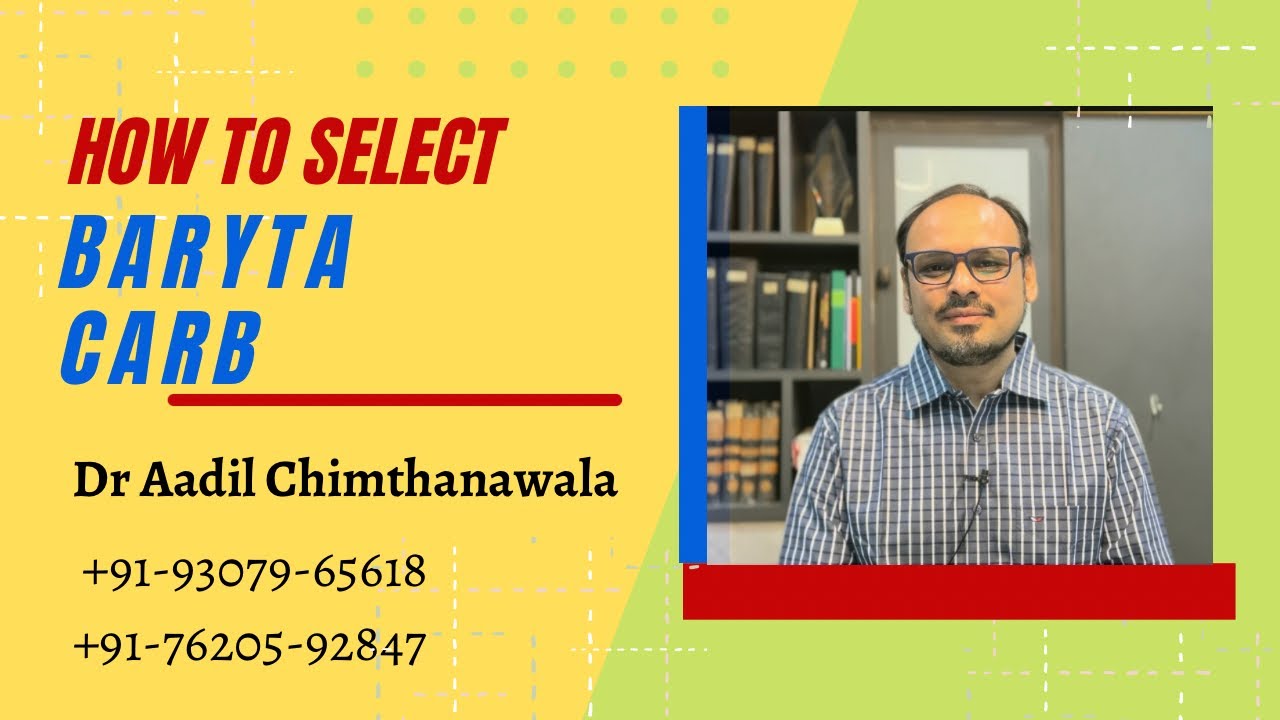 BARYTA CARB । Homeopathic remedy। Dr Aadil Chimthanawala #youtube # ...