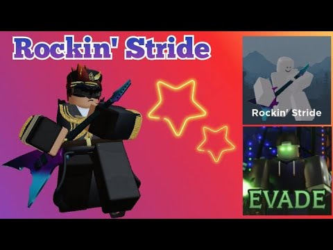 Rockin' Stride / Emote Showcase + Full Song | Evade - YouTube