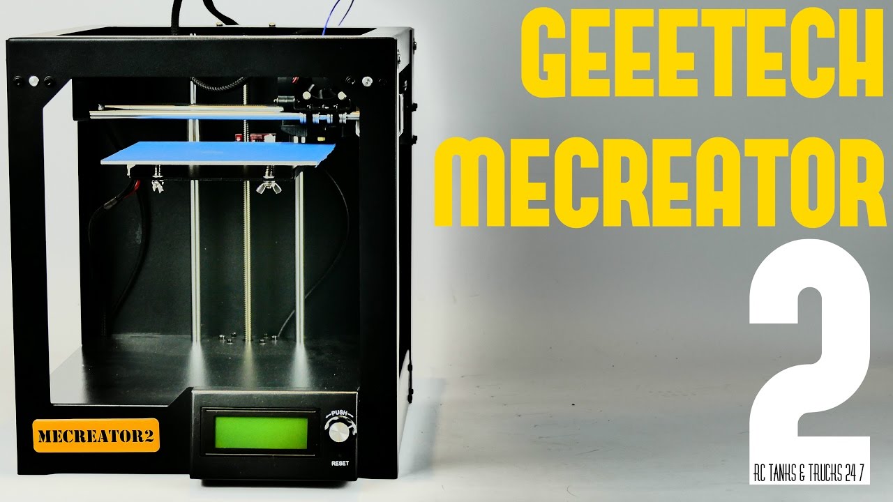 Cheap Metal Frame 3D Printer - Geeetech MeCreator 2 - Unboxing, Setup ...
