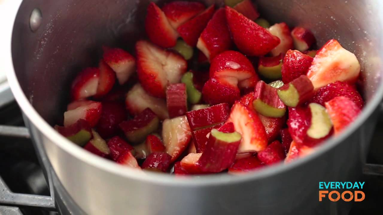 Strawberry-Rhubarb Sundaes | Everyday Food with Sarah Carey - YouTube