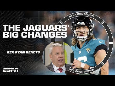 Look at how FAR the Jaguars have come! - Rex Ryan | NFL Countdown - YouTube