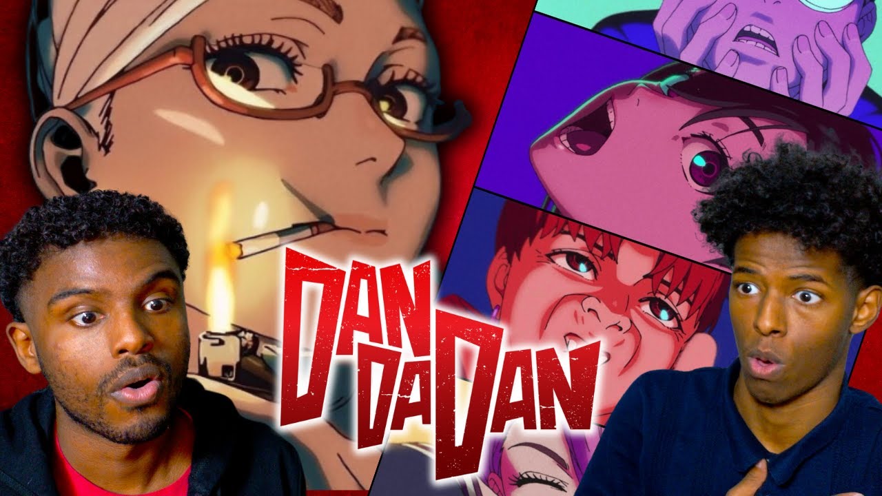 Blind reaction To Dandadan Opening Reaction - YouTube