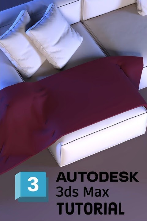 Cloth modifier tutorial for 3ds max #shorts #3dsmax #vray - YouTube