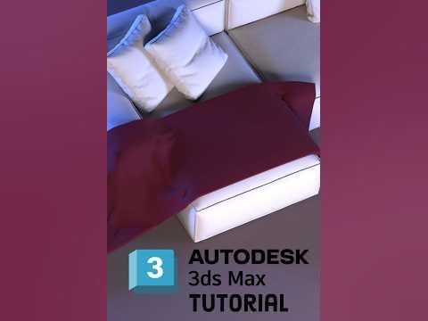 Cloth modifier tutorial for 3ds max #shorts #3dsmax #vray - YouTube