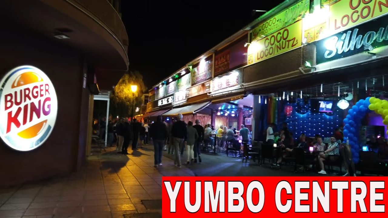 VIDA NOCTURNA YUMBO CENTRE MASPALOMAS, GRAN CANARIA🇪🇸 - YouTube