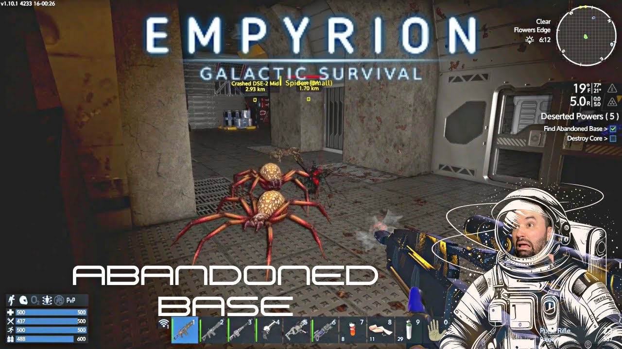 Empyrion: Galactic Survival 1.10 - ABANDONED BASE! - YouTube