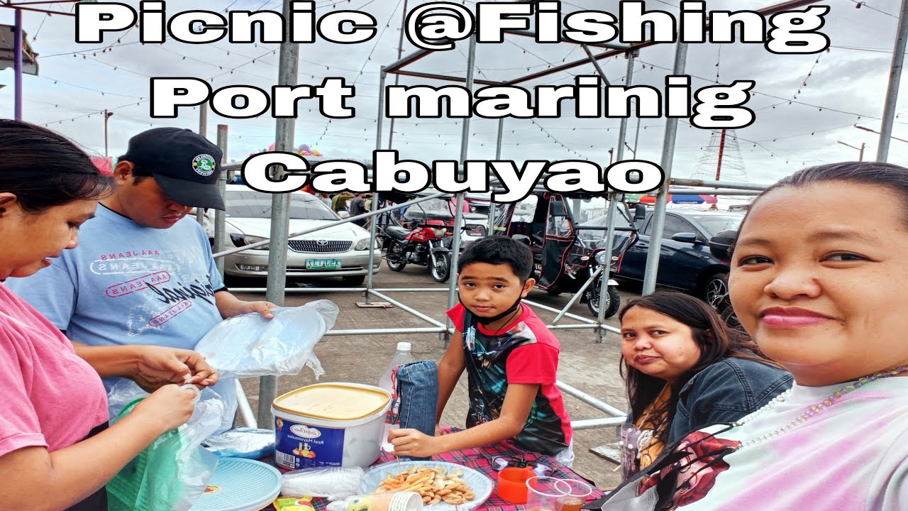 Picnic bonding sa fishing port marinig Cabuyao - YouTube