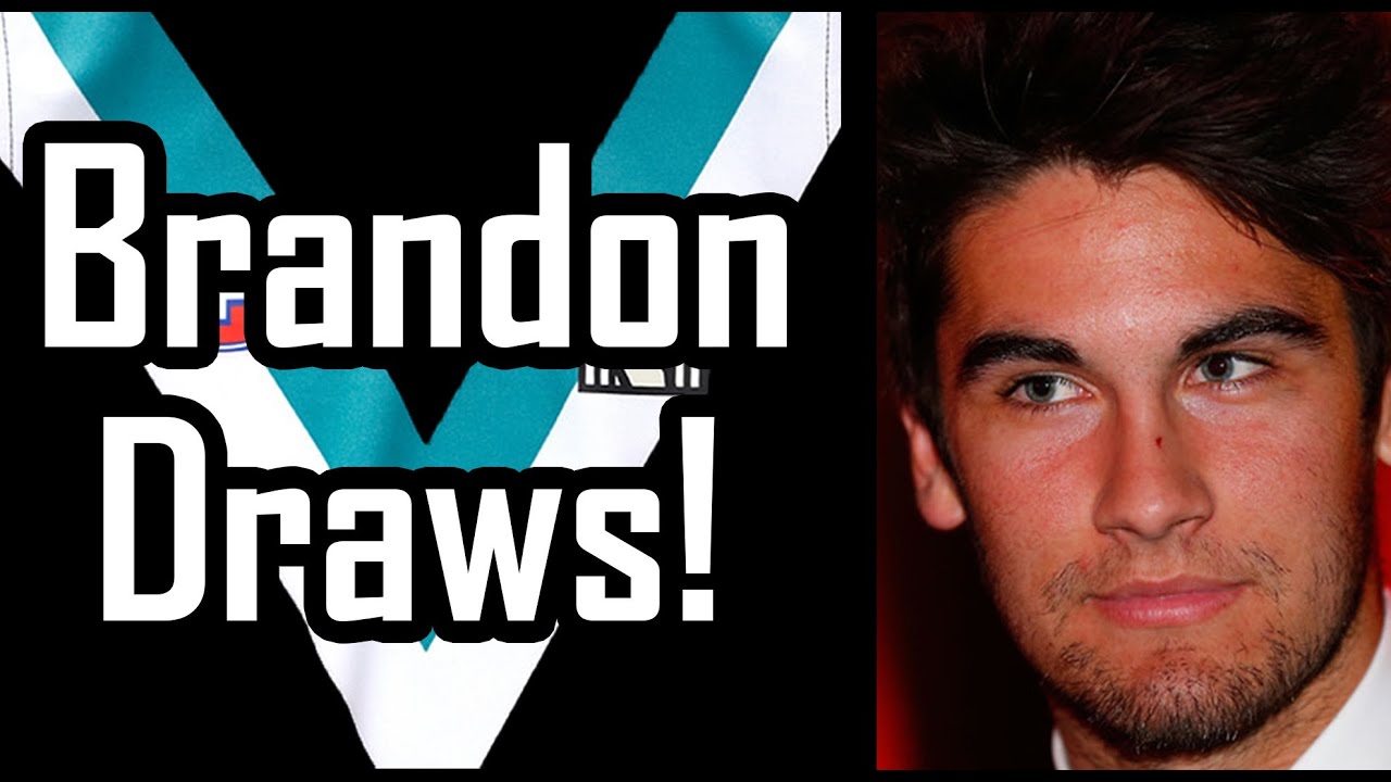 Brandon Draws! - Chad Wingard Speed Drawing - YouTube