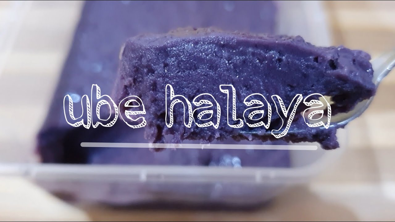 How to cook ube halaya (quick & easy recipe) - YouTube