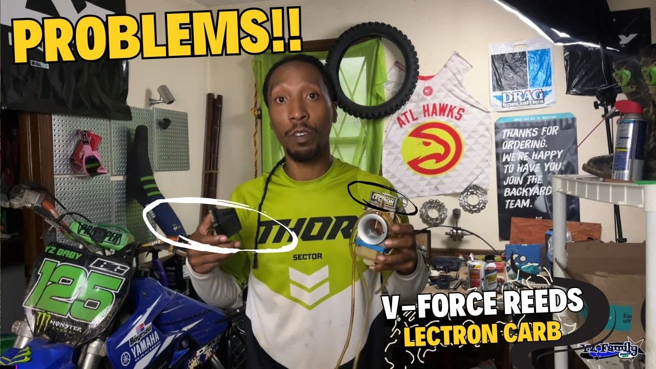 V force Reeds Or Lectron Carb 2 STROKE Problem. - YouTube