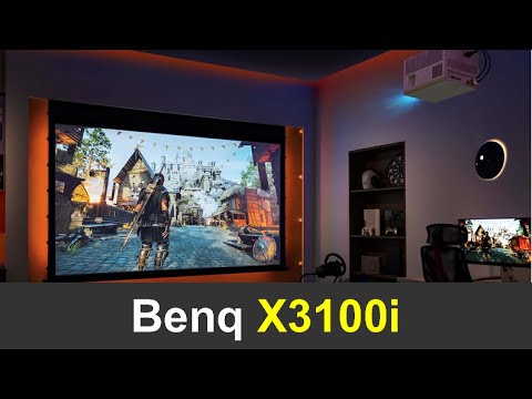 BenQ X3100i Projector - True 4K HDR 4LED Immersive World Gaming ...