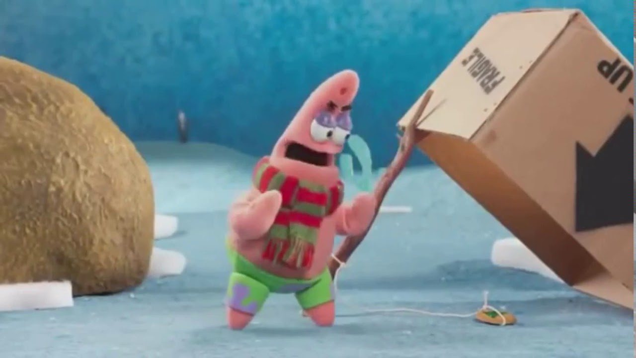 Patrick Star Meme “I will trap Santa in my box” - YouTube