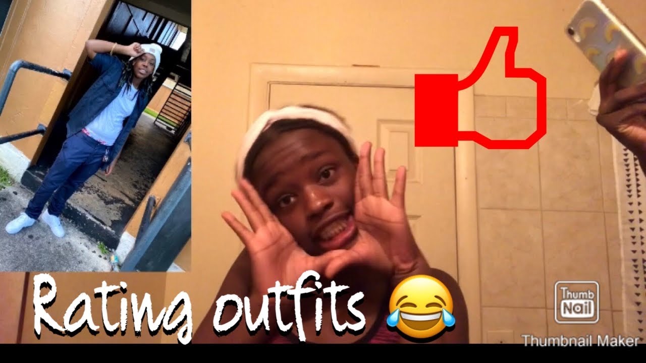 Rating outfits 🤷🏾‍♀️😂 - YouTube
