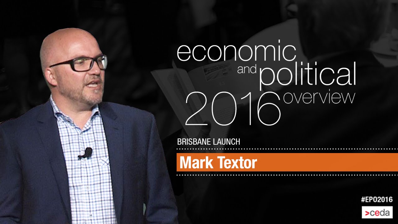 CEDA EPO 2016 - Brisbane launch - Mark Textor - YouTube