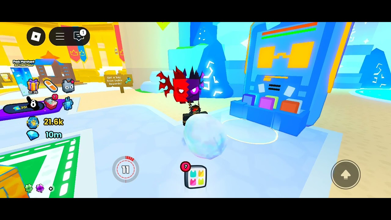 I Got The Shiny Golden Huge Arcade Dog In Pet Simulator 99 - YouTube