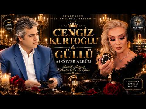 💿 Cengiz Kurtoğlu & Güllü | Unutulmaz Arabesk Şarkılar | AI Cover Albüm