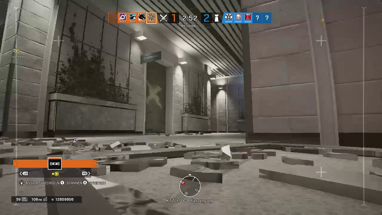 Rainbow six siege... perfektes timing mit der arx 200 - YouTube