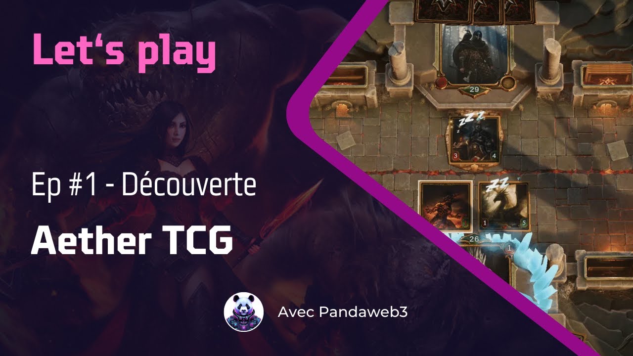Let's play - Aether TCG - Ep1 - Découverte - YouTube