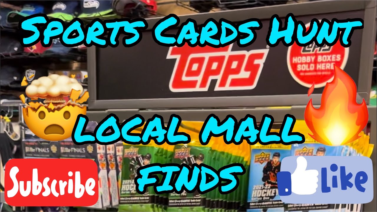 🤯 Sports Card Hunting At The Mall?? 💥 2022 Topps Update Hanger Boxes ...