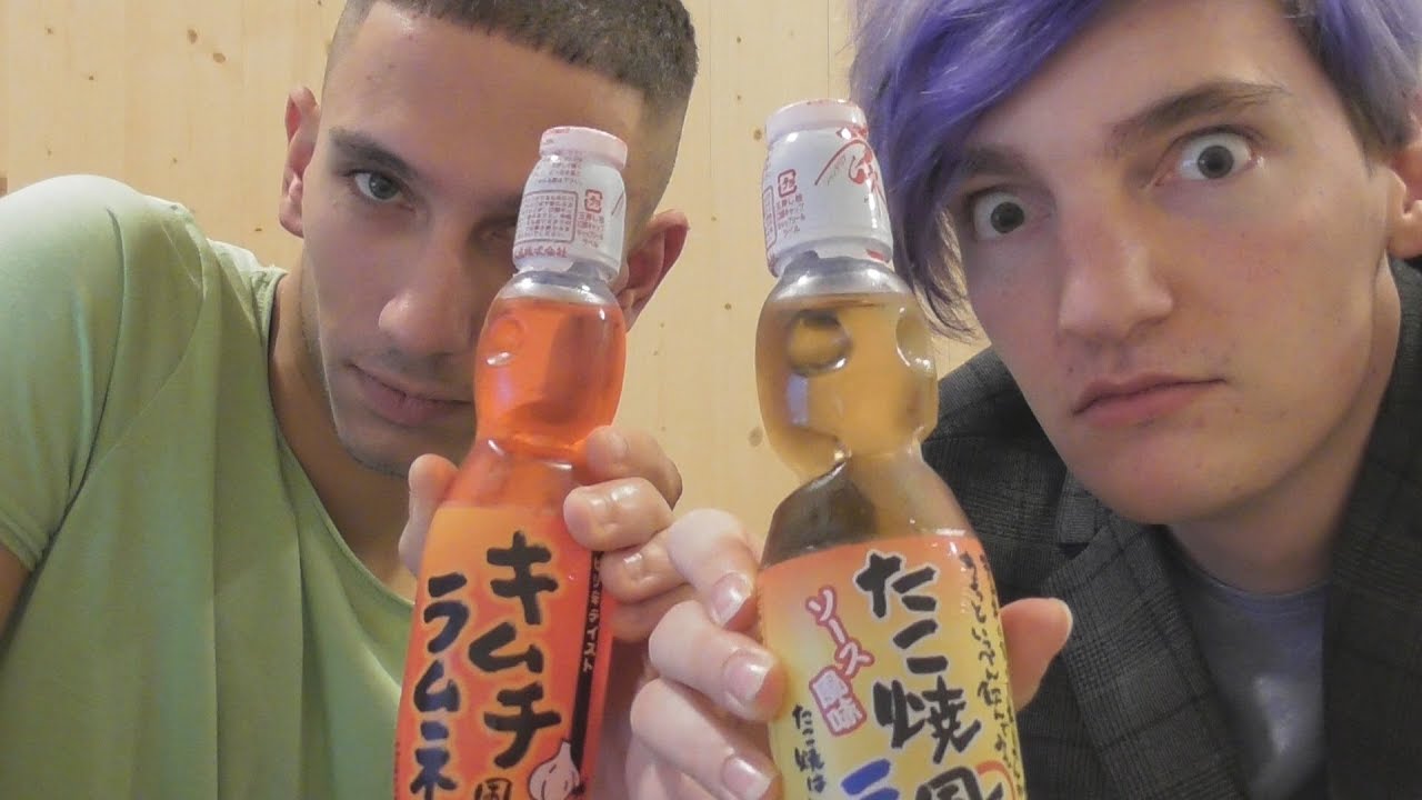 Takoyaki & Kimchi Ramune Review - YouTube