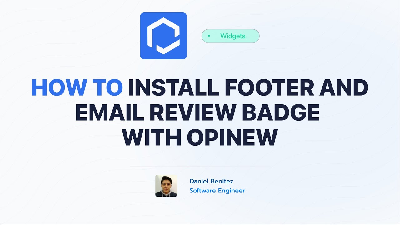 How to install footer and email review badge on your Shopify store and ...