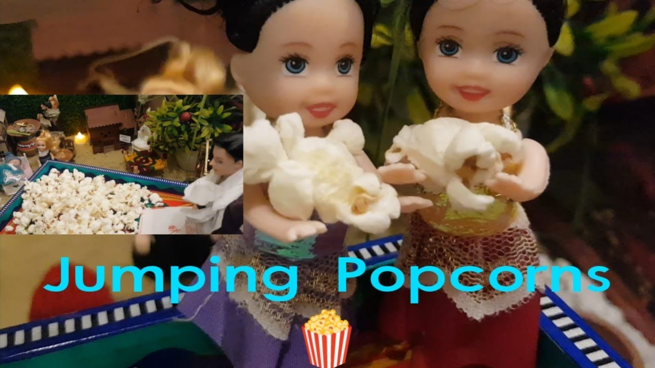 Miniature Making Of Jumping Popcorn ... 🍿🍿 - YouTube