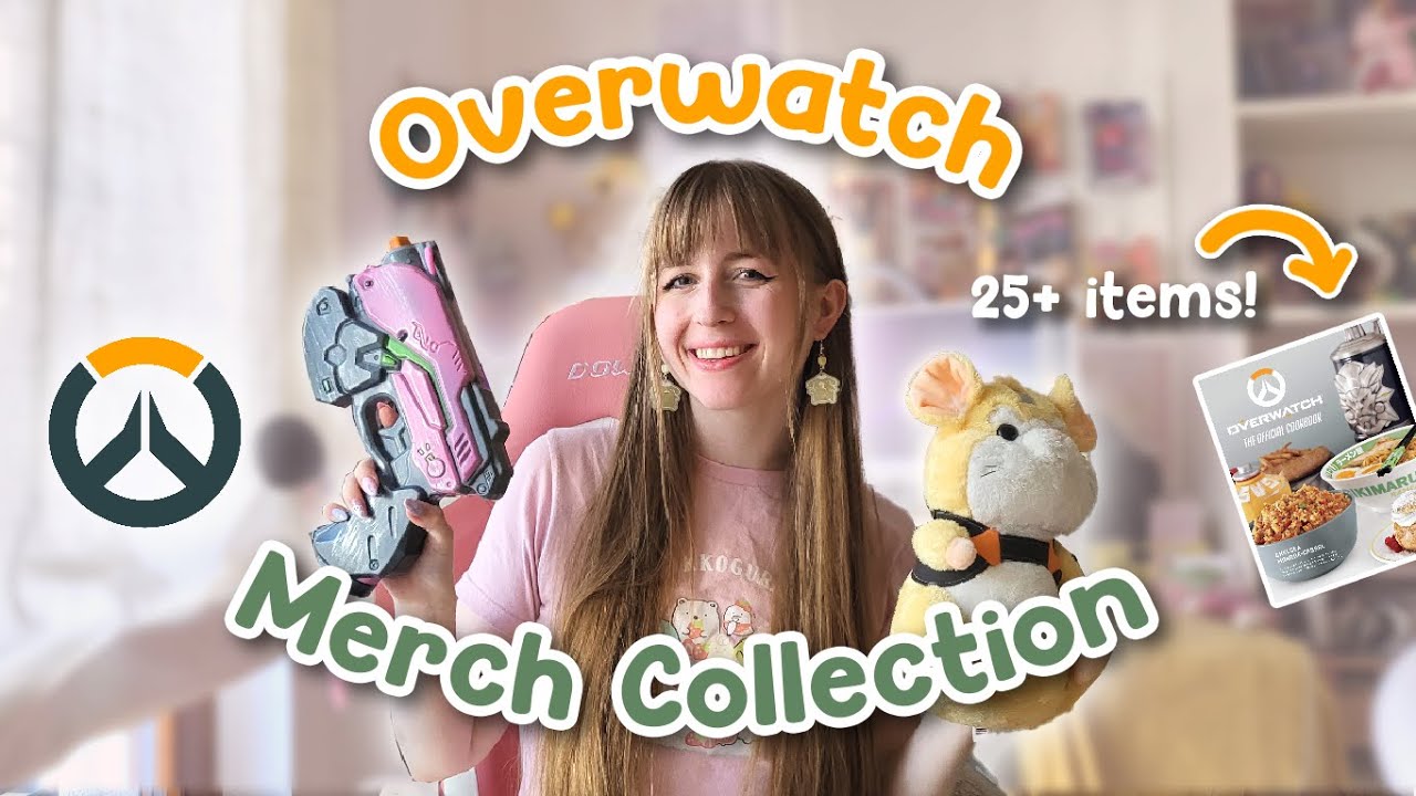 Large Overwatch Merch Collection 🎮 25+ Items 🔫🐹 - YouTube