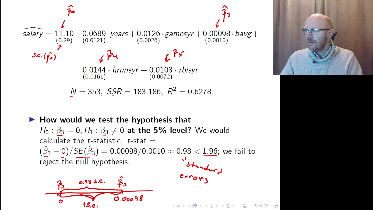 2 4 1 Example Using T Stat and F Stat in Practice - YouTube