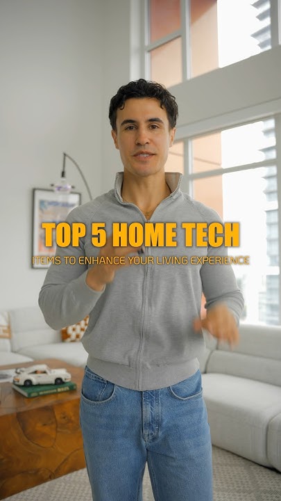 My Top Home Tech Items To Enhance Your Living Experience! - YouTube