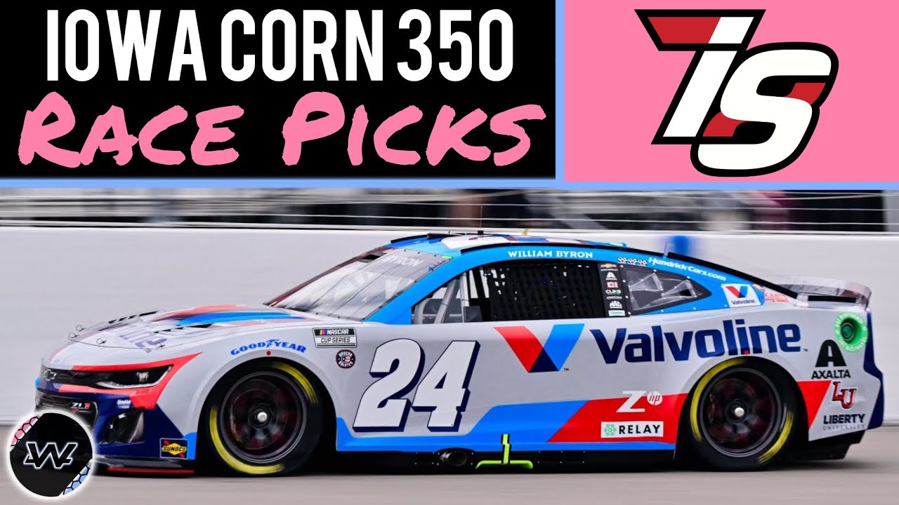 My 2024 NASCAR Iowa Corn 350 at Iowa Speedway Race Picks | 2025 Silly ...