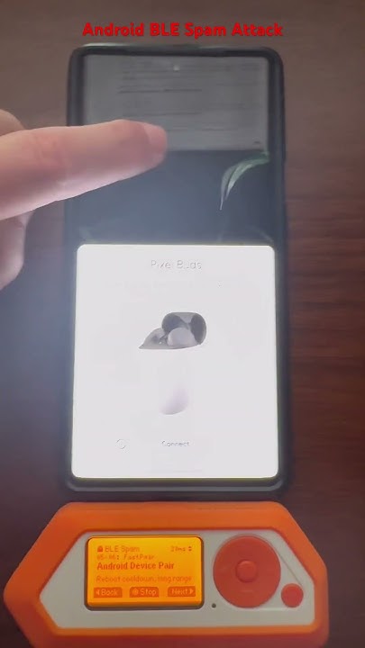 Proof of concept exploiting Android BLE vulnerability via Flipper Zero - YouTube