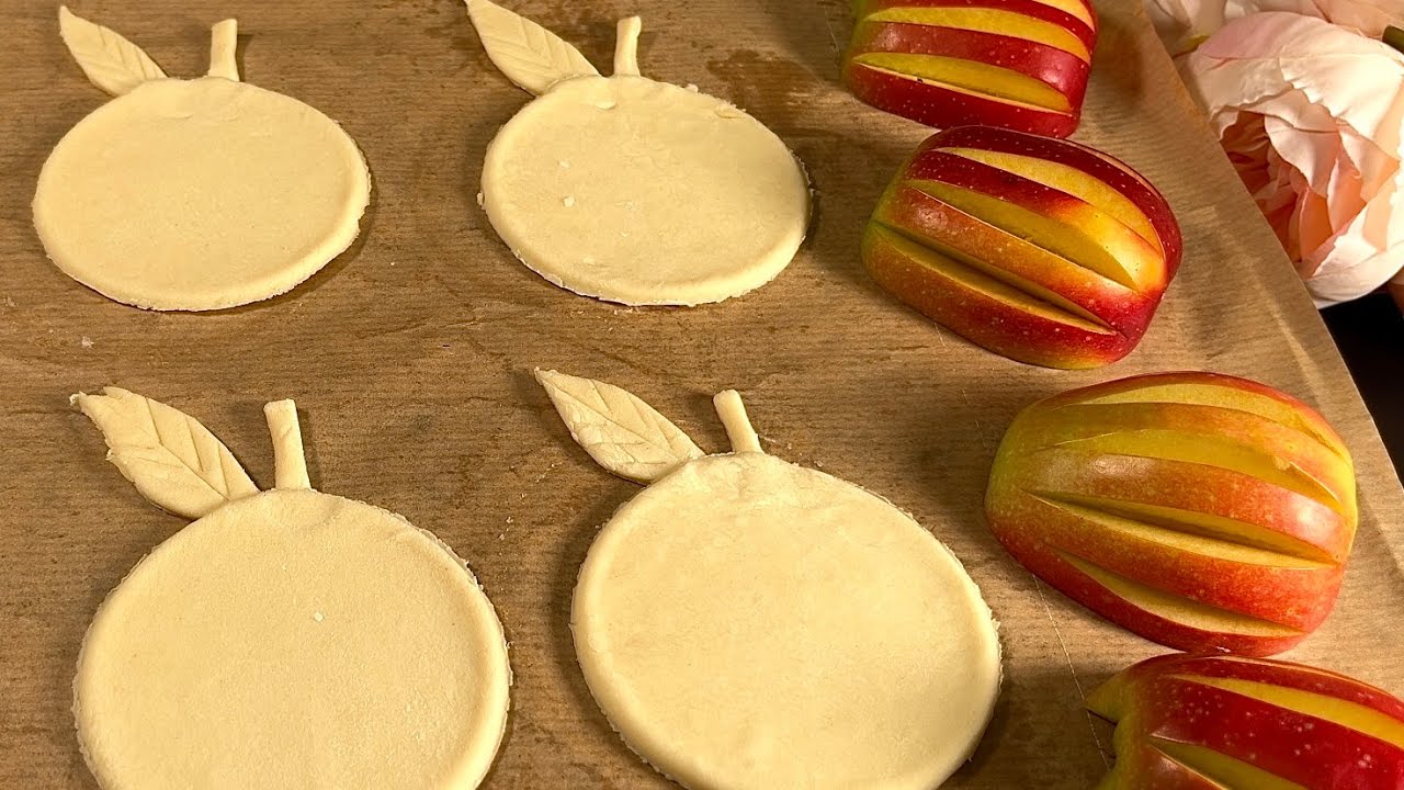 2 Apfel in 5 Minuten zum Dessert GENIAL! - YouTube